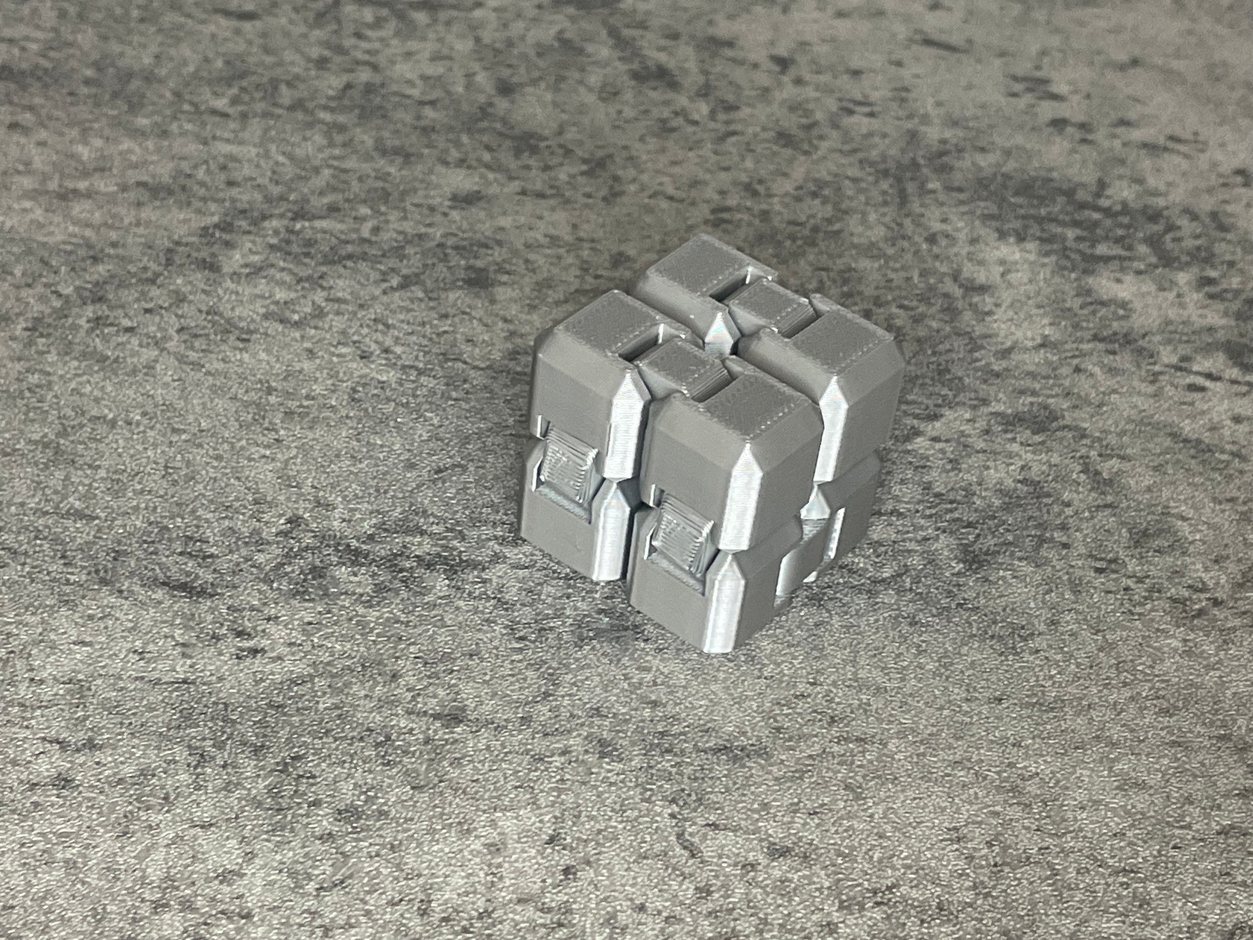 3D Printed infinity cube – Phantom Print Works